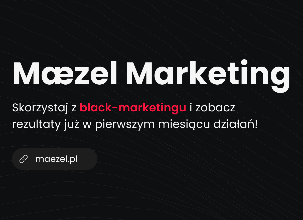 Maezel Marketing - Case Study - Agencja marketingowa Zebra
